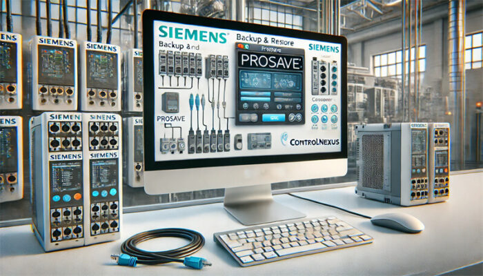 How To Open And Restore Siemens Hmi Backup Files Using Prosave Controlnexus Siemens